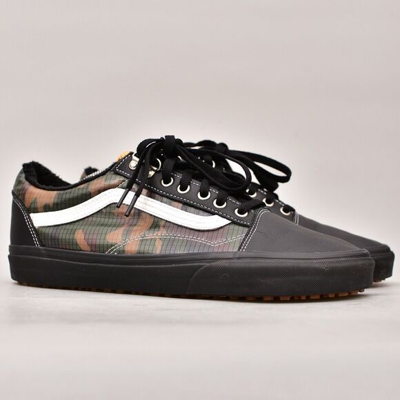 Vans | Shoes | Mens Size 15 Vans Old Skool Mte Black Camo Camouflage ...